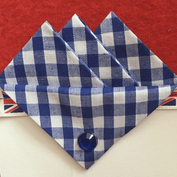 Gingham Pocket Hankies | Classic Mod/Skinhead Accessories, UK