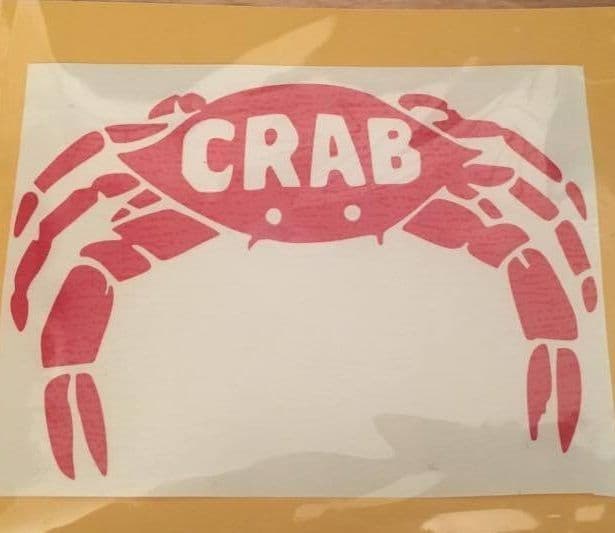 Crab Sticker