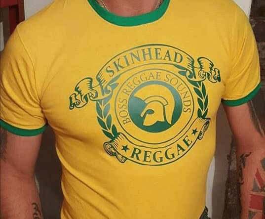 SKINHEAD BOSS REGGAE SOUNDS T-SHIRT